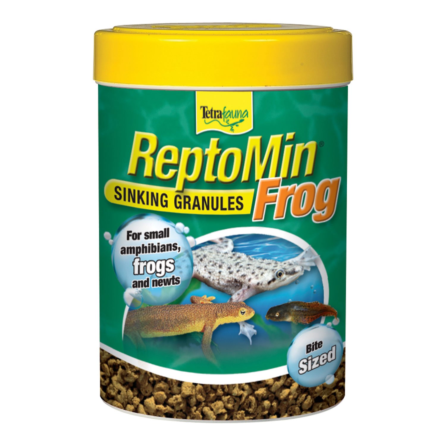 TetraFauna ReptoMin Sinking Granules Aquatic Frog & Newt Food | Petco
