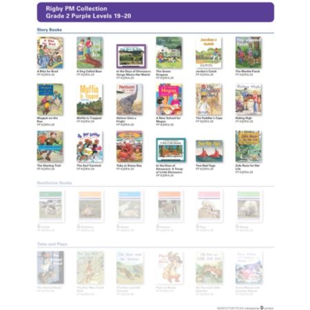 Rigby PM Collection Story Book Add To Pack Purple Levels 19 20 Grades 2 ...