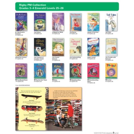 Rigby PM Collection Chapter Books Add To Pack Emerald Levels 25 26 ...
