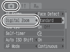 Procedure for adjusting the zoom PowerShot G12.