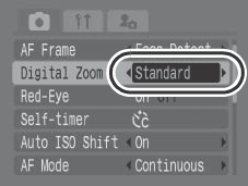 Procedure for adjusting the zoom PowerShot G11.