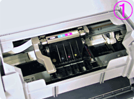 Reseating the MP520 print head