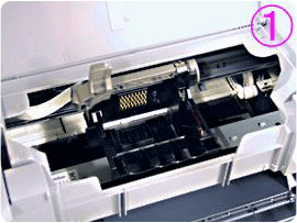 Reseating the MP520 print head
