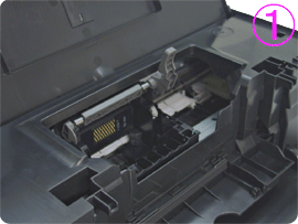Install the print head and ink tanks correctly iP4300