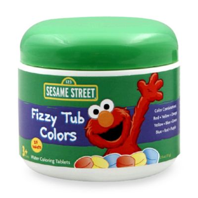 Bath Toys > Sesame Street® Bath Collection 24-Count Fizzy Tub Colors ...