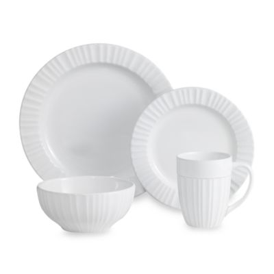 CorningWare® French White® 16-Piece Dinnerware Set - BedBathandBeyond.com