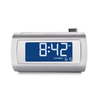 Brookstone® TimeSmart™ Self-Setting Alarm Clock - BedBathandBeyond.com
