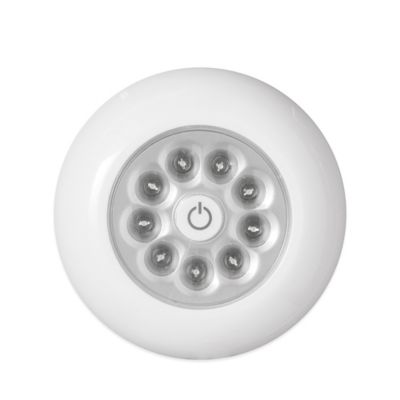 Extra Bright Battery Operated 9 LED Tap Light - Bed Bath & Beyond