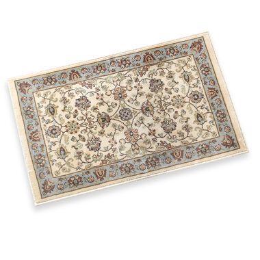 Verona Collection Ivory/Blue Rugs - Bed Bath & Beyond