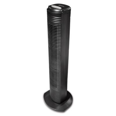 Sunbeam® 31-Inch 3-Speed Oscillating Tower Fan in Black - Bed Bath & Beyond