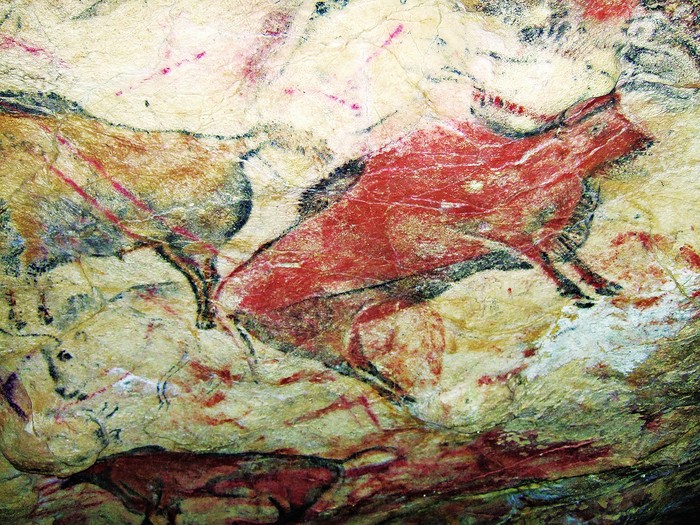 Altamira Bison Cave Painting