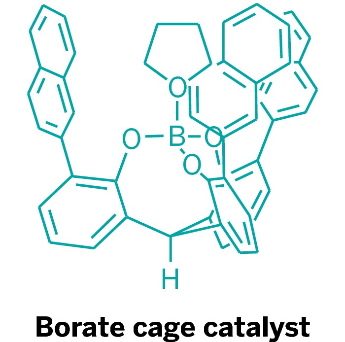 Cage-Shaped-Borate-Catalyst-Recognizes