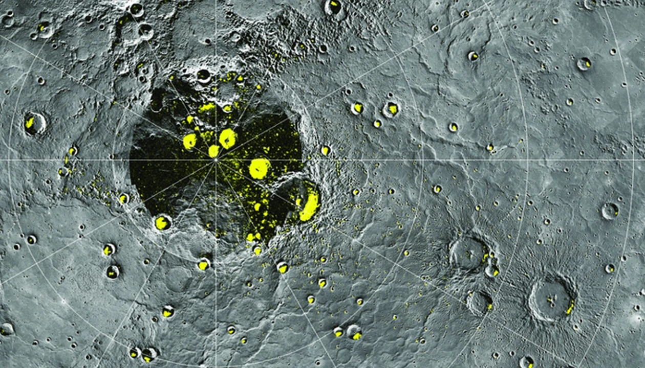Water Ice Detected In Mercury’s Craters
