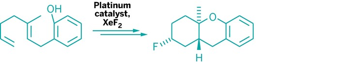 Tandem-Cyclization-Fluorination
