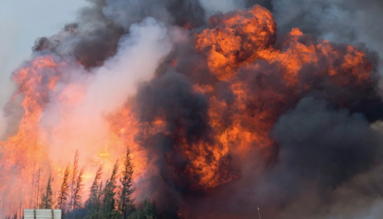 Alberta fire spares oil and chemical industries