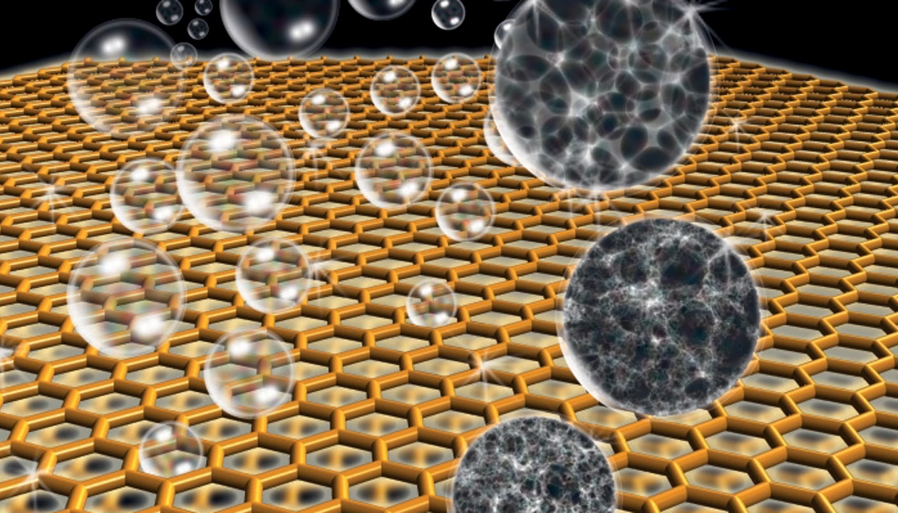 Nanoporous gold forms ultrathin walls and large pores