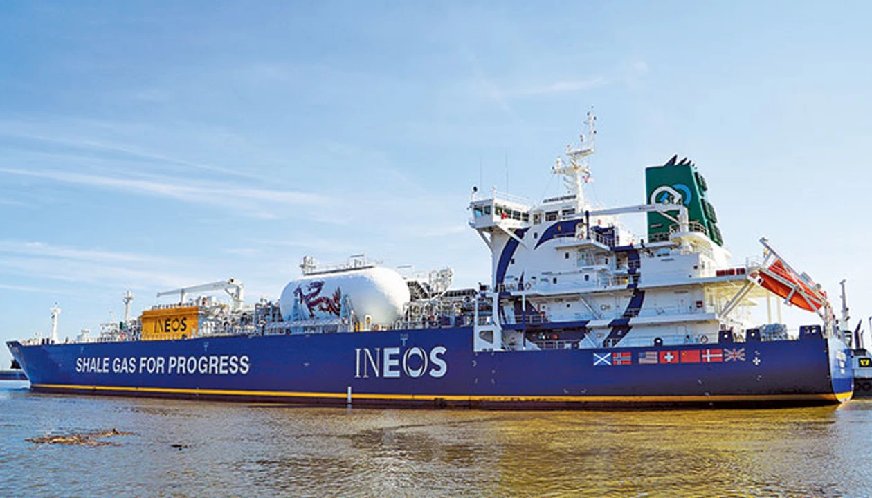 Ineos supplies U.S. shale gas to China
