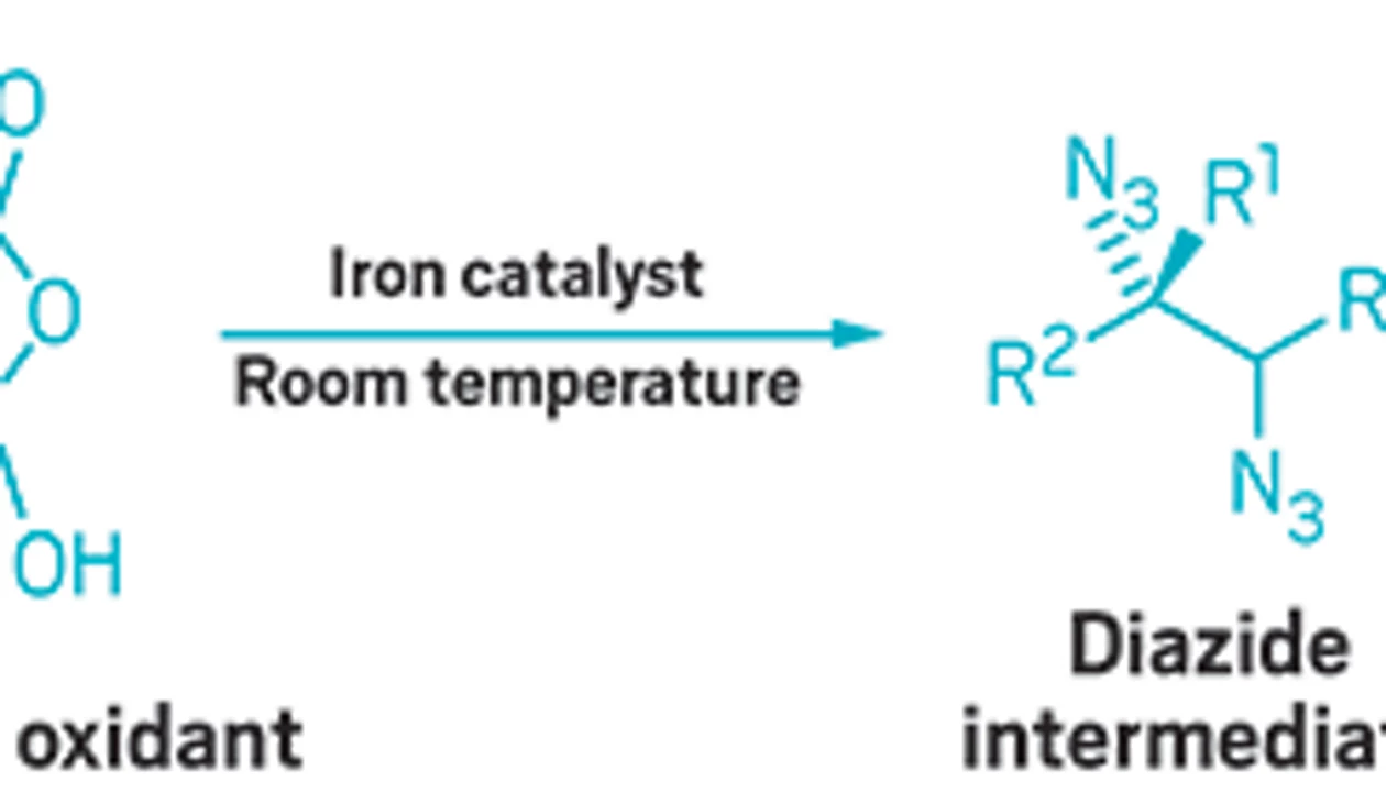 Azides safely used to synthesize diamines