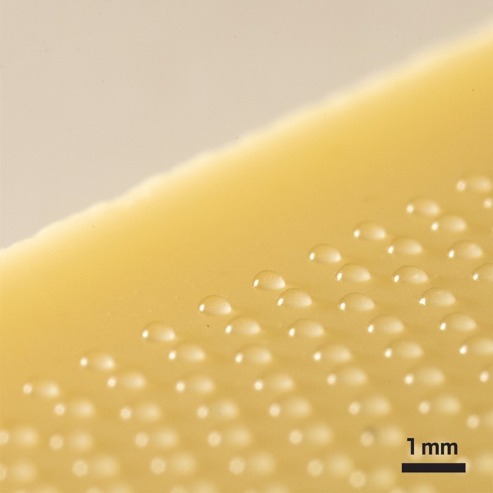 Ultrasonic waves print single drops of viscous fluids