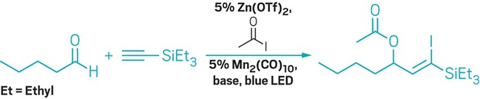 Masked aldehyde makes mild radical reaction possible