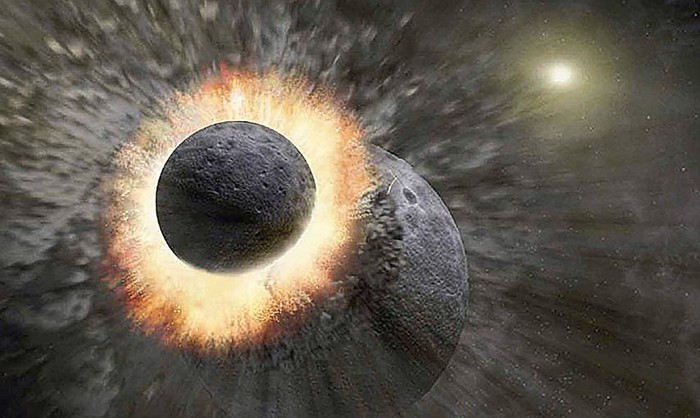 Collision with Mars-sized object could explain Earth’s unusual element ...