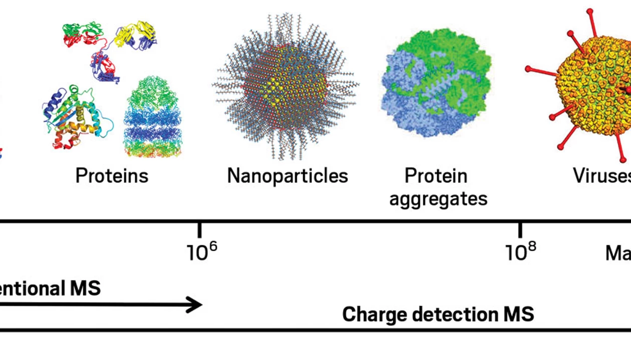 Charge detection mass spectrometry measures molecular structures too ...