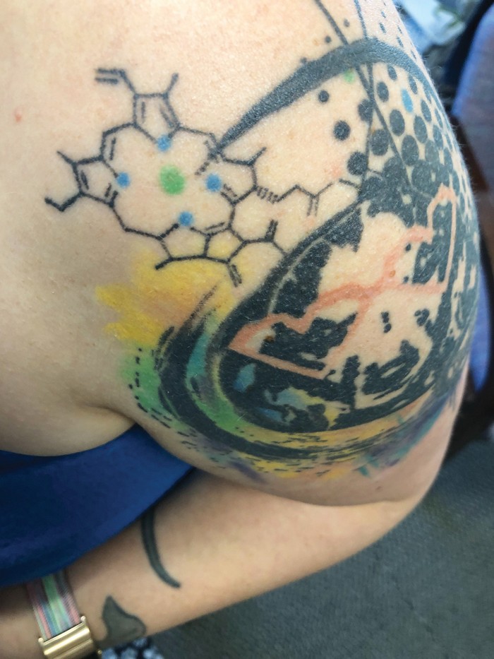 Chemical Structure Tattoo