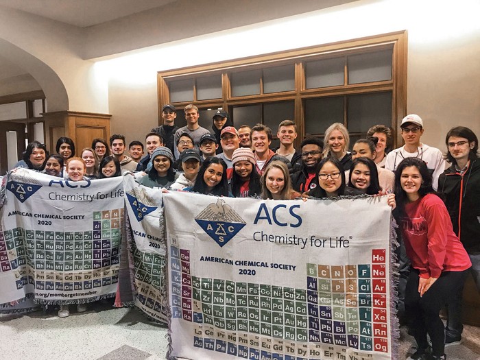 Chemistry class participates in ACS Member-get-a-Member program