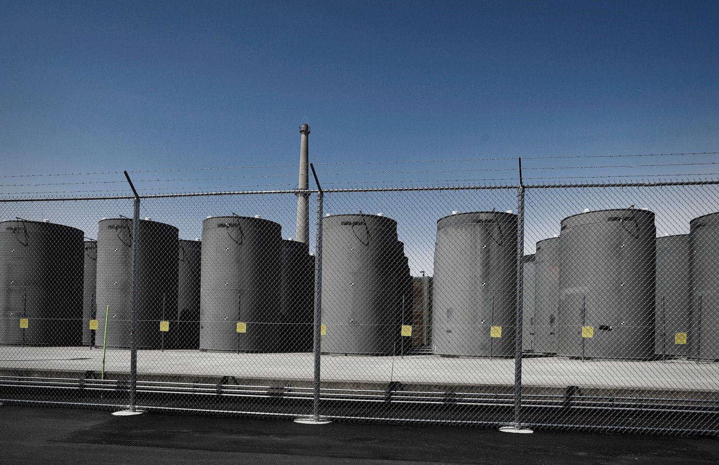 Buried Nuclear Waste Barrels