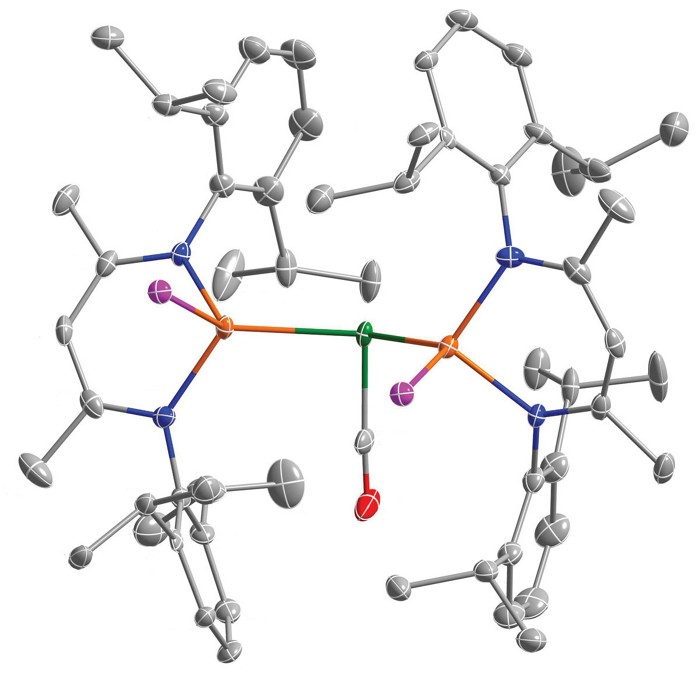 Silicon-carbonyl complex is stable at room temperature