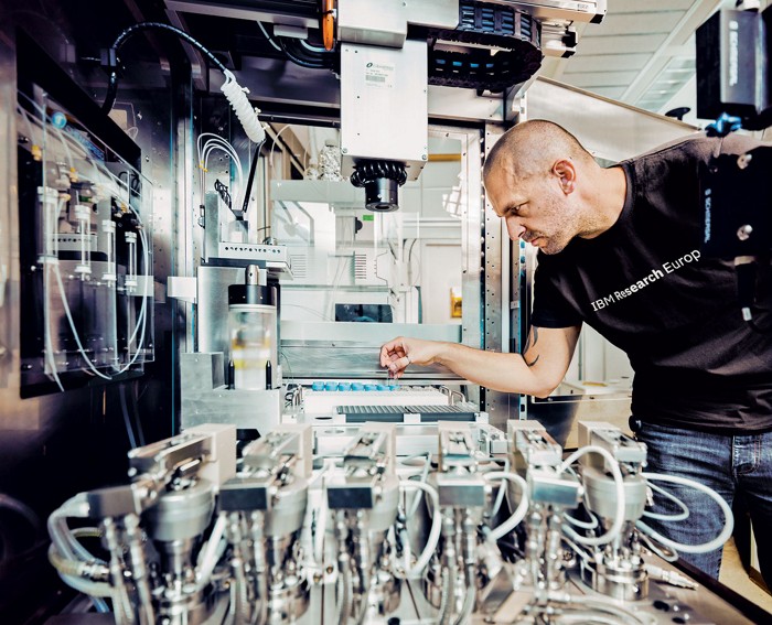 IBM debuts chemical synthesis robot