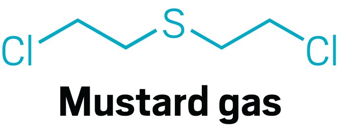 Detoxifying mustard gas