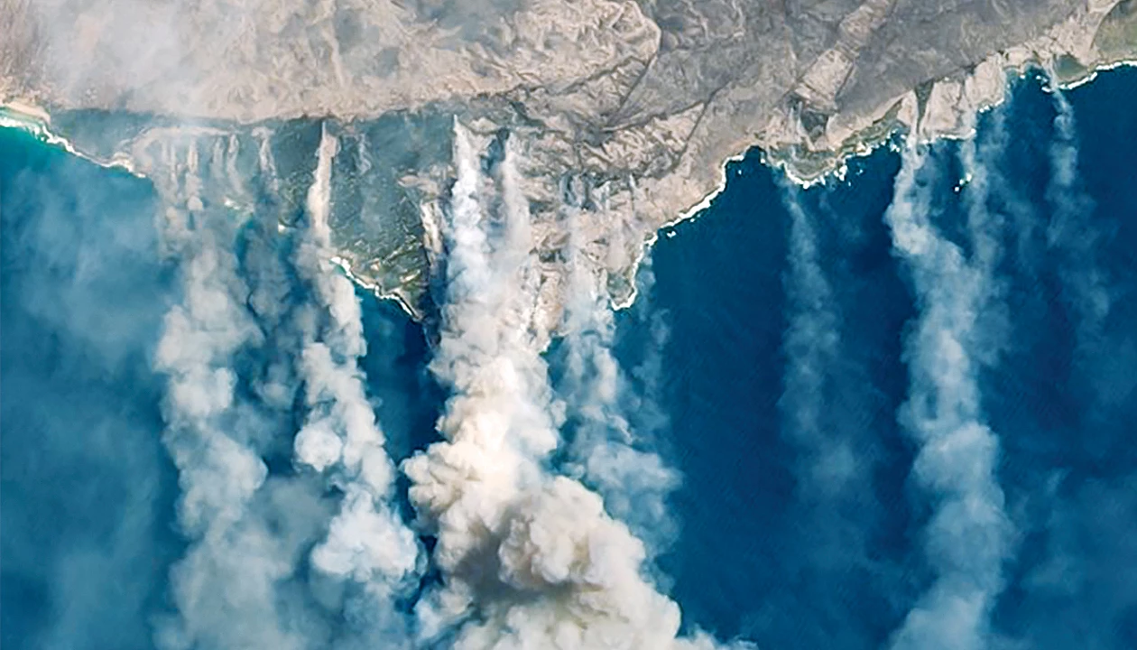 Australian wildfires caused unprecedented ocean algae blooms