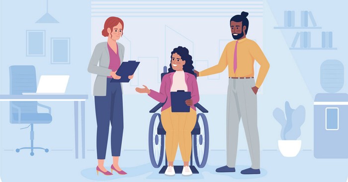 Working with colleagues with disabilities