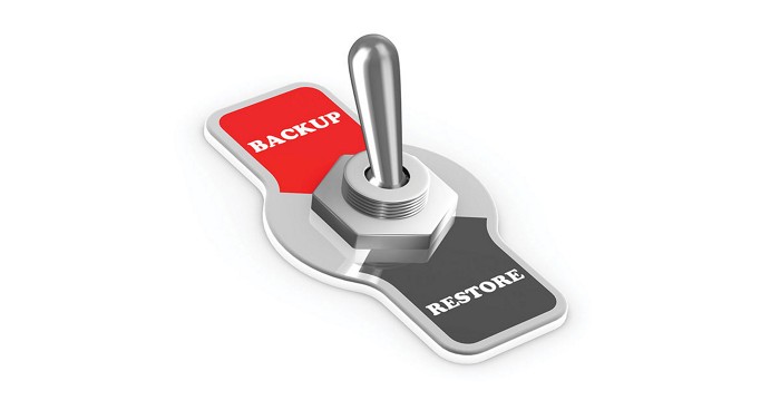 The importance of backing up