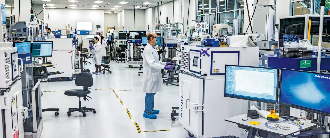 Accessing artificial intelligence in pharmaceutical laboratories