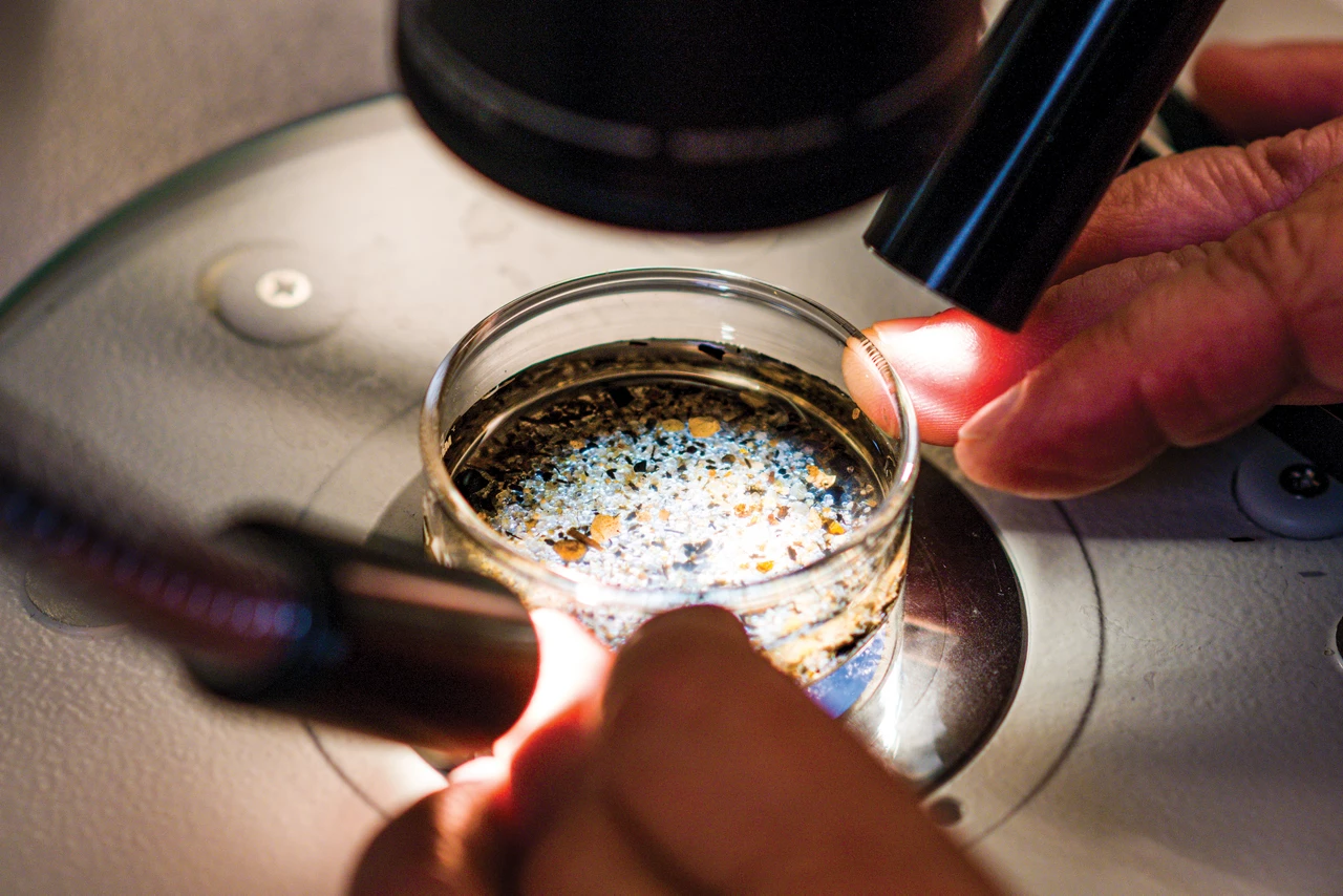 Managing microplastics
