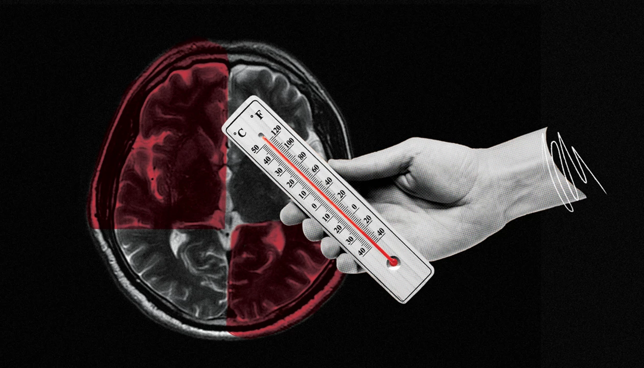 How rising temperatures affect the human brain