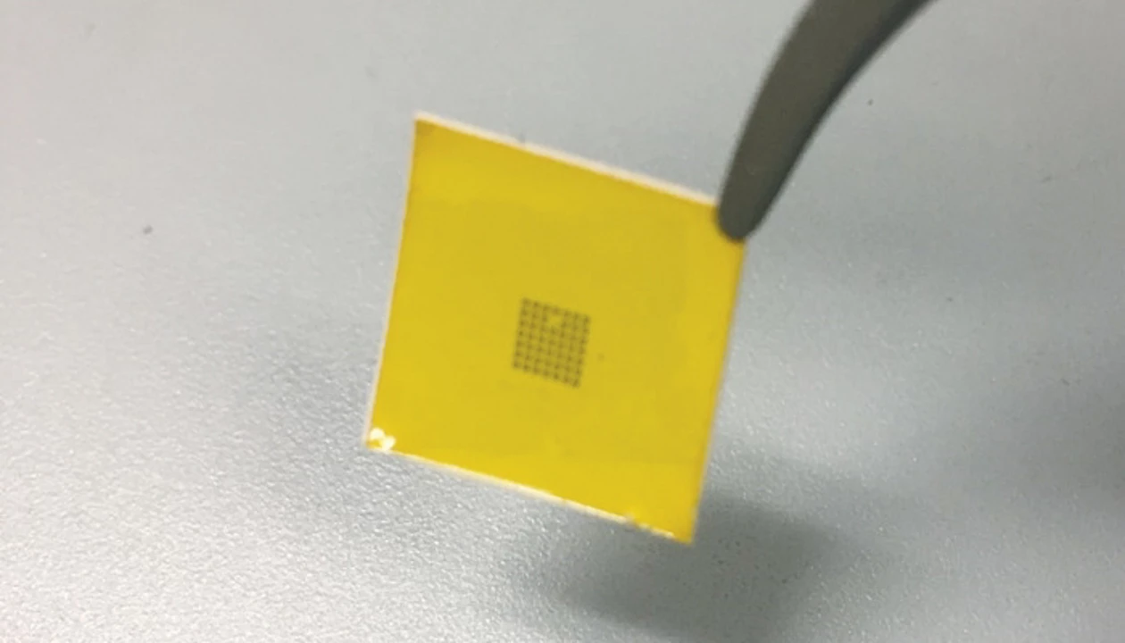 High-performance, flexible electronics printed on paper