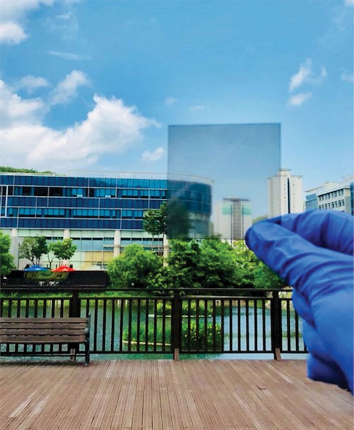 Researchers make transparent solar cells from hole-riddled silicon