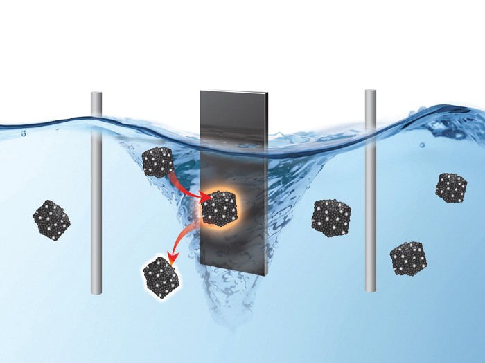 Free-floating electrocatalysts outperform tethered ones