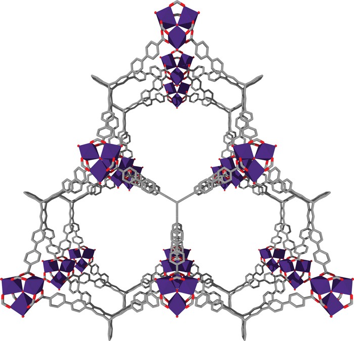 Hydrogen and methane-adsorbing MOF boasts impressive combination of ...