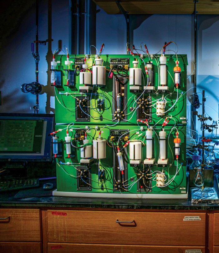 Automated synthesis system expands its molecular menu