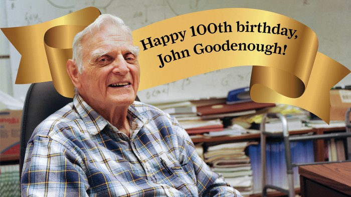 Podcast: For John Goodenough’s 100th birthday, Stereo Chemistry ...