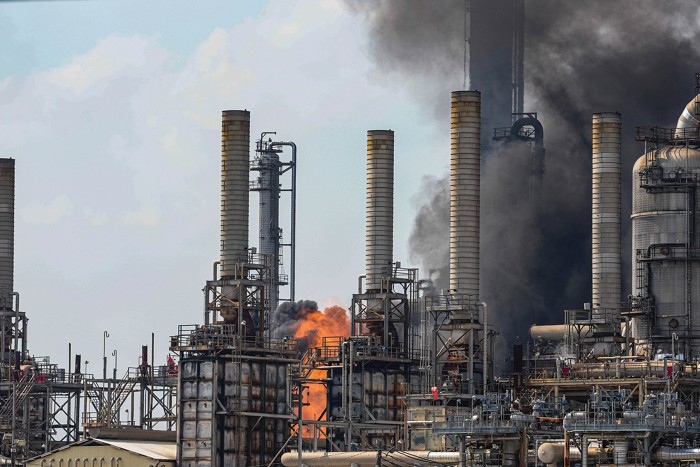 Fire at Shell’s Deer Park, Texas, plant burns for days