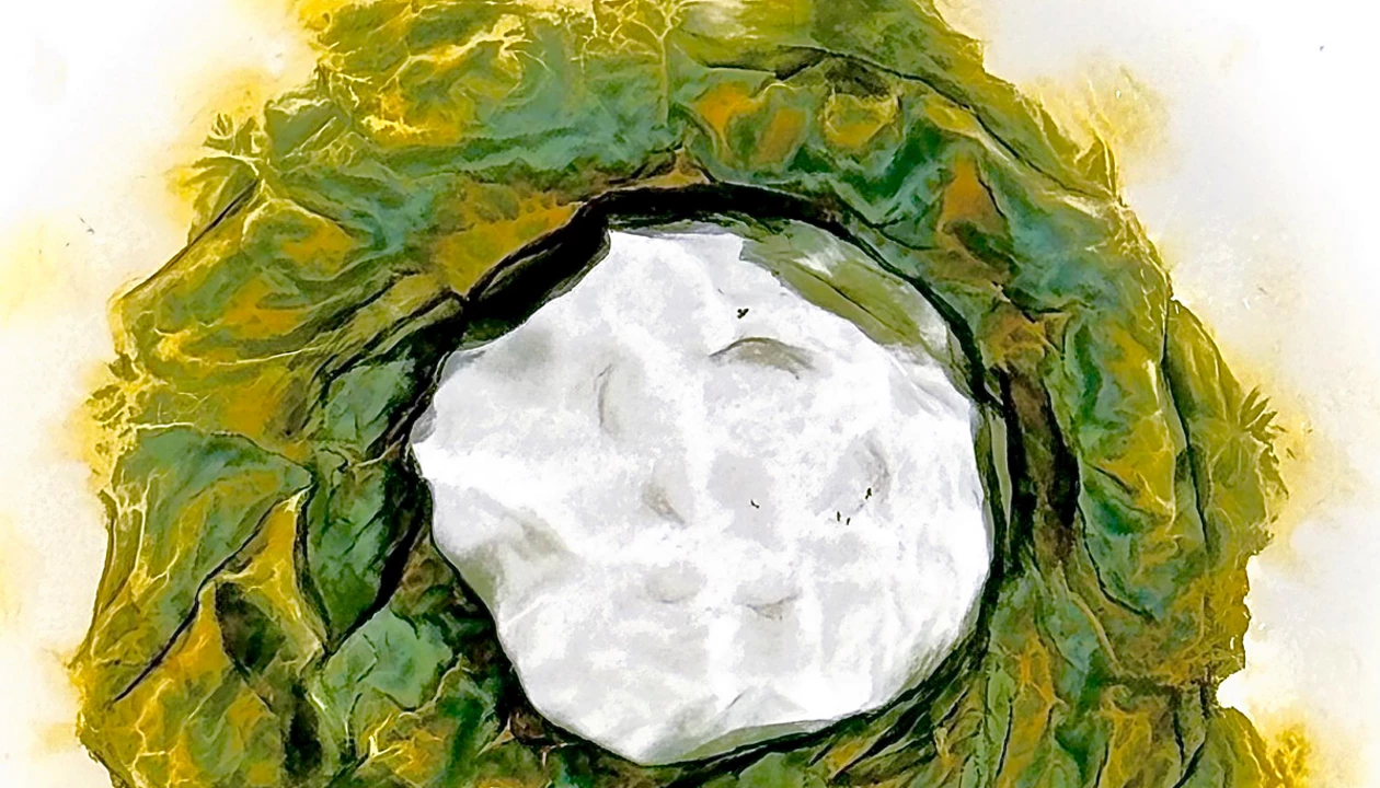 Chemistry in Pictures: Nature’s first green is gold