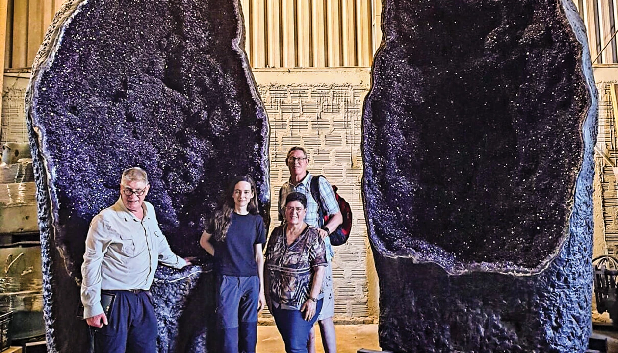 Uruguay’s giant amethyst geodes may have grown from groundwater