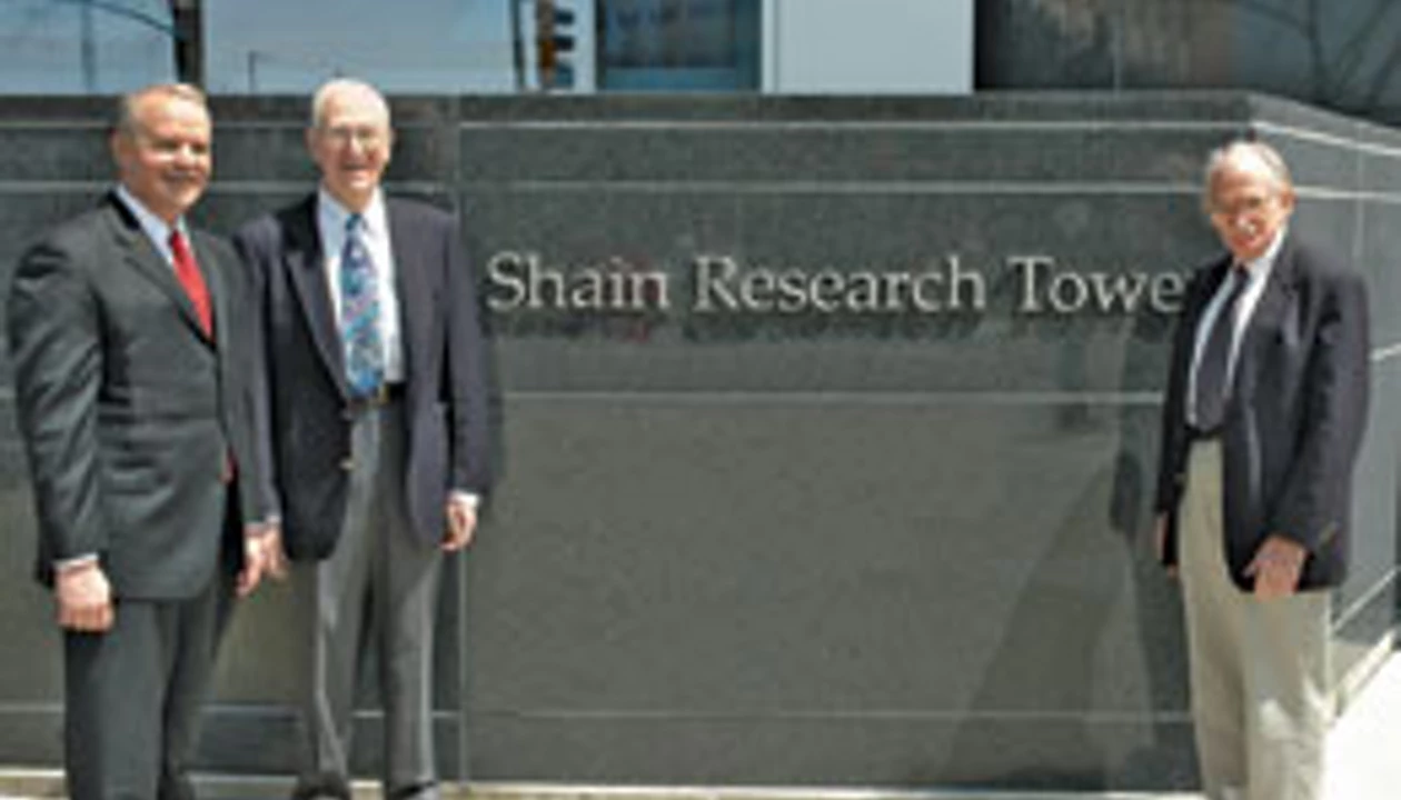 Irving Shain Honored at Wisconsin