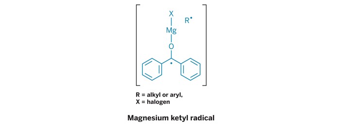 Grignard-Radical-Ensnared