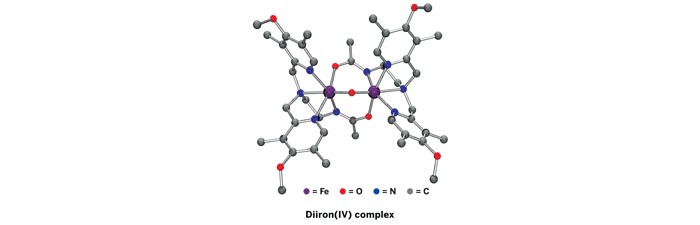 Iron-Complex-Cleaves-CH-OH